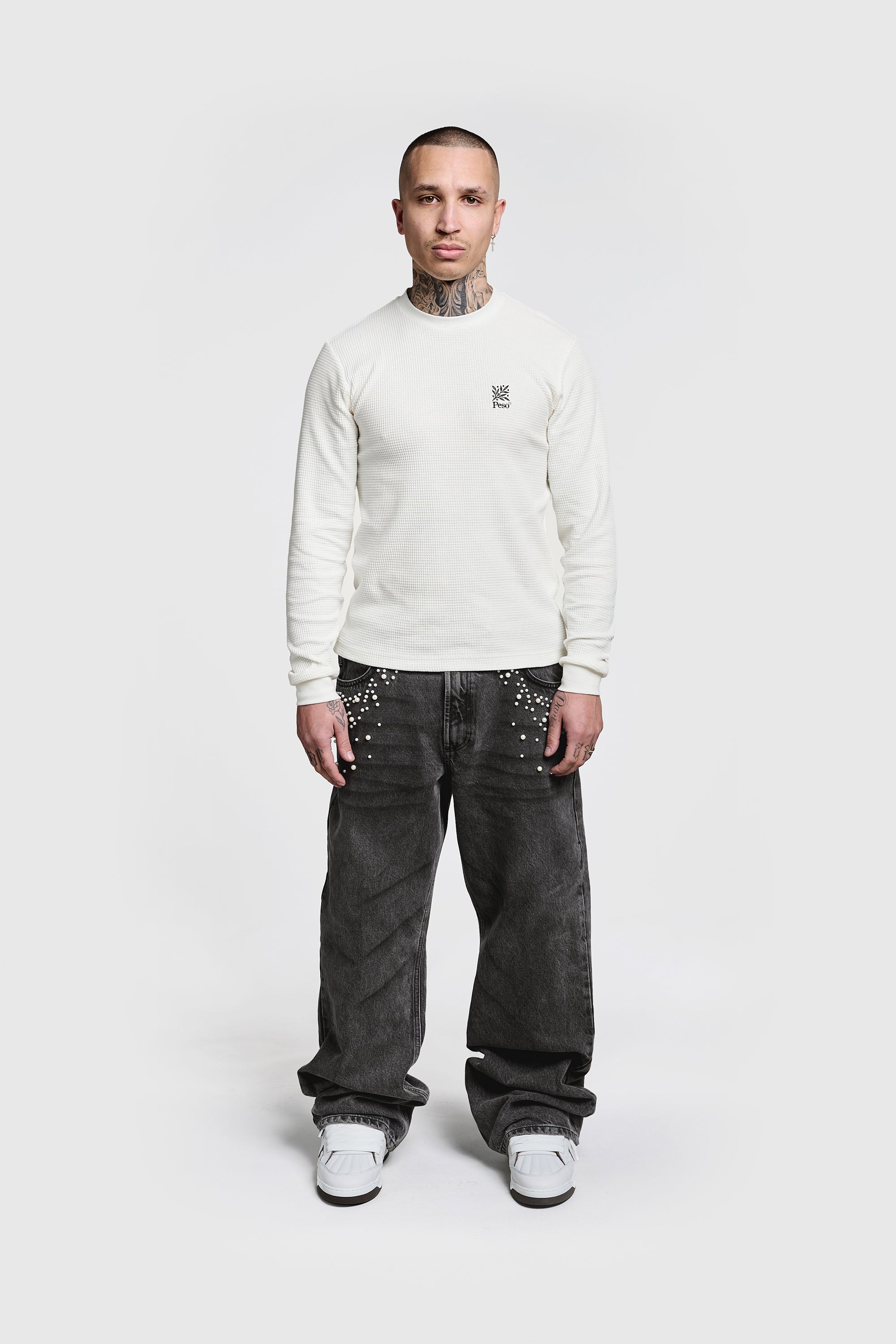 Peso Pearl Denim Washed Grey – Jetzt online kaufen – PESOCLO