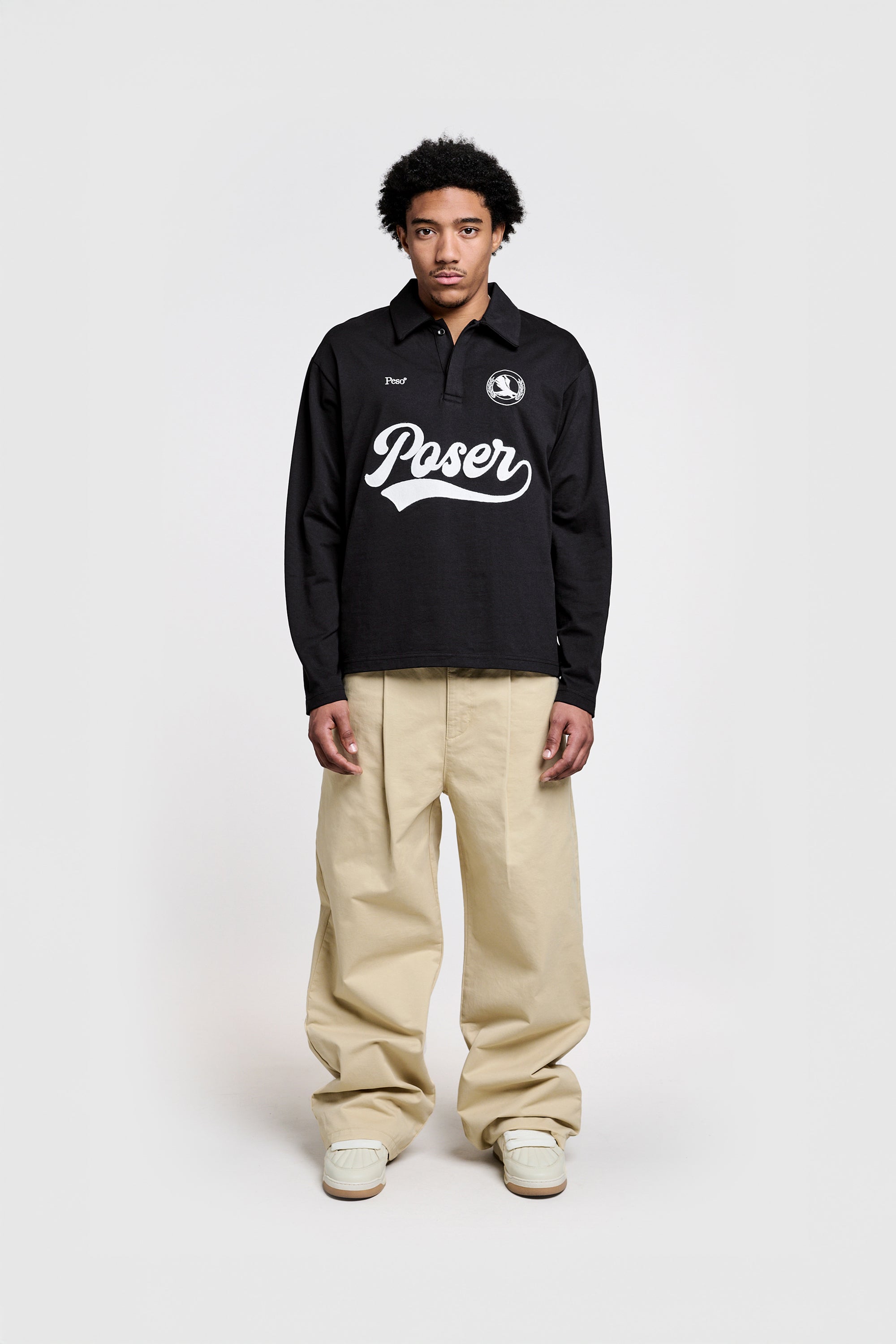 Peso Pleated Chino Sand - Jetzt online kaufen – PESOCLO