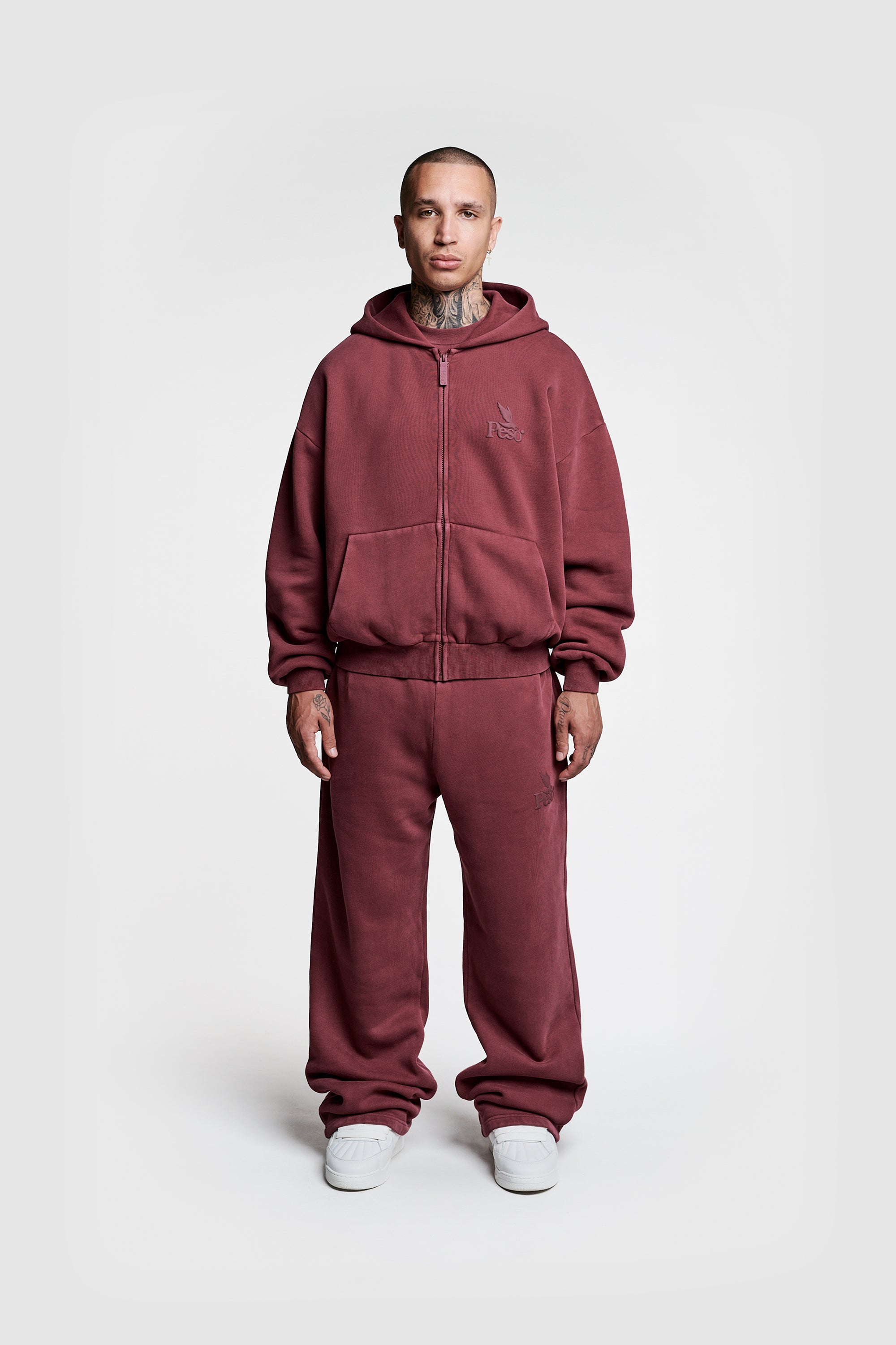 Peso RAWS Zip Burgundy – Jetzt online kaufen – PESOCLO