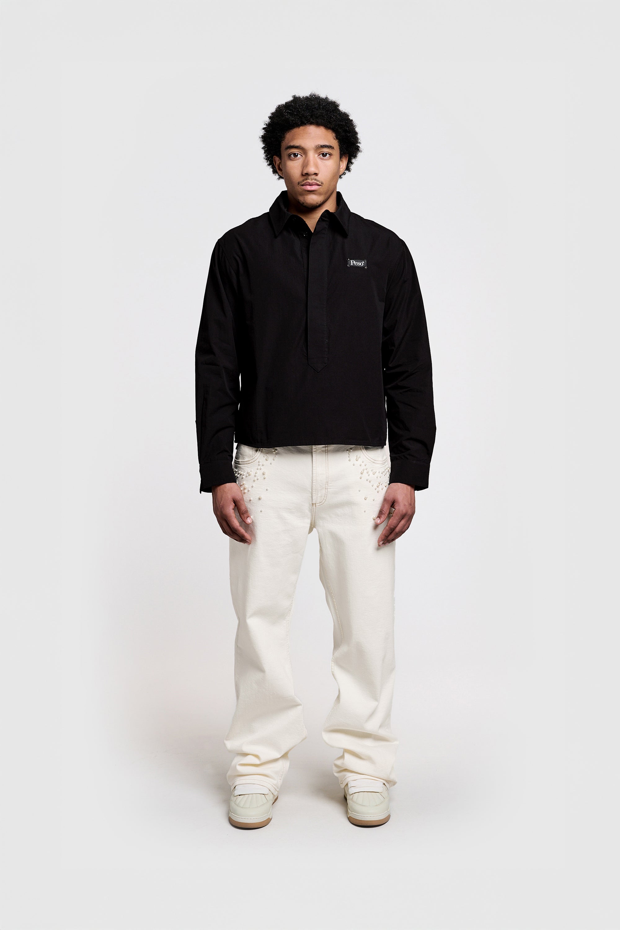 Peso Pearl Denim Cream - buy online now – PESOCLO