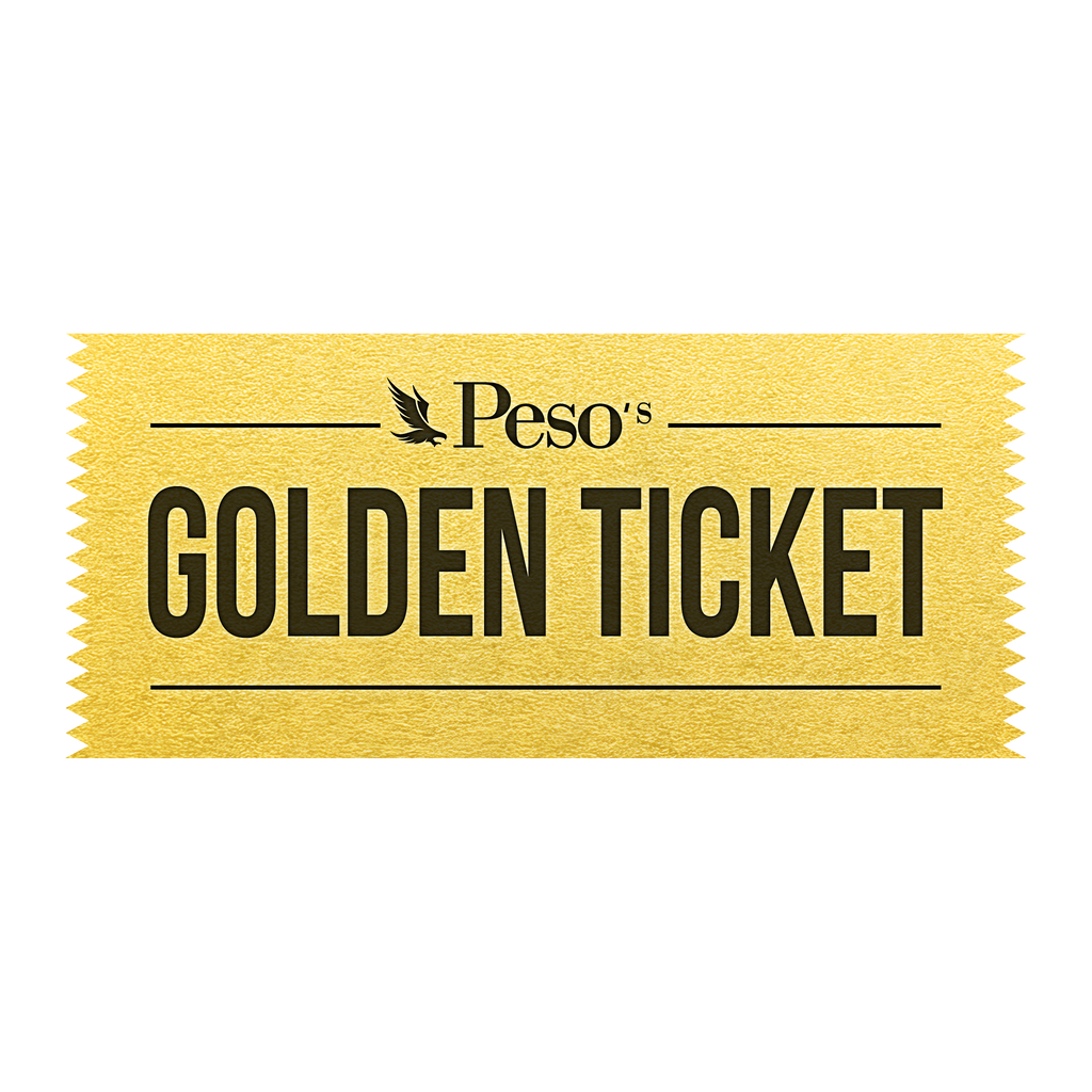 Golden Ticket Giveaway – PESOCLO